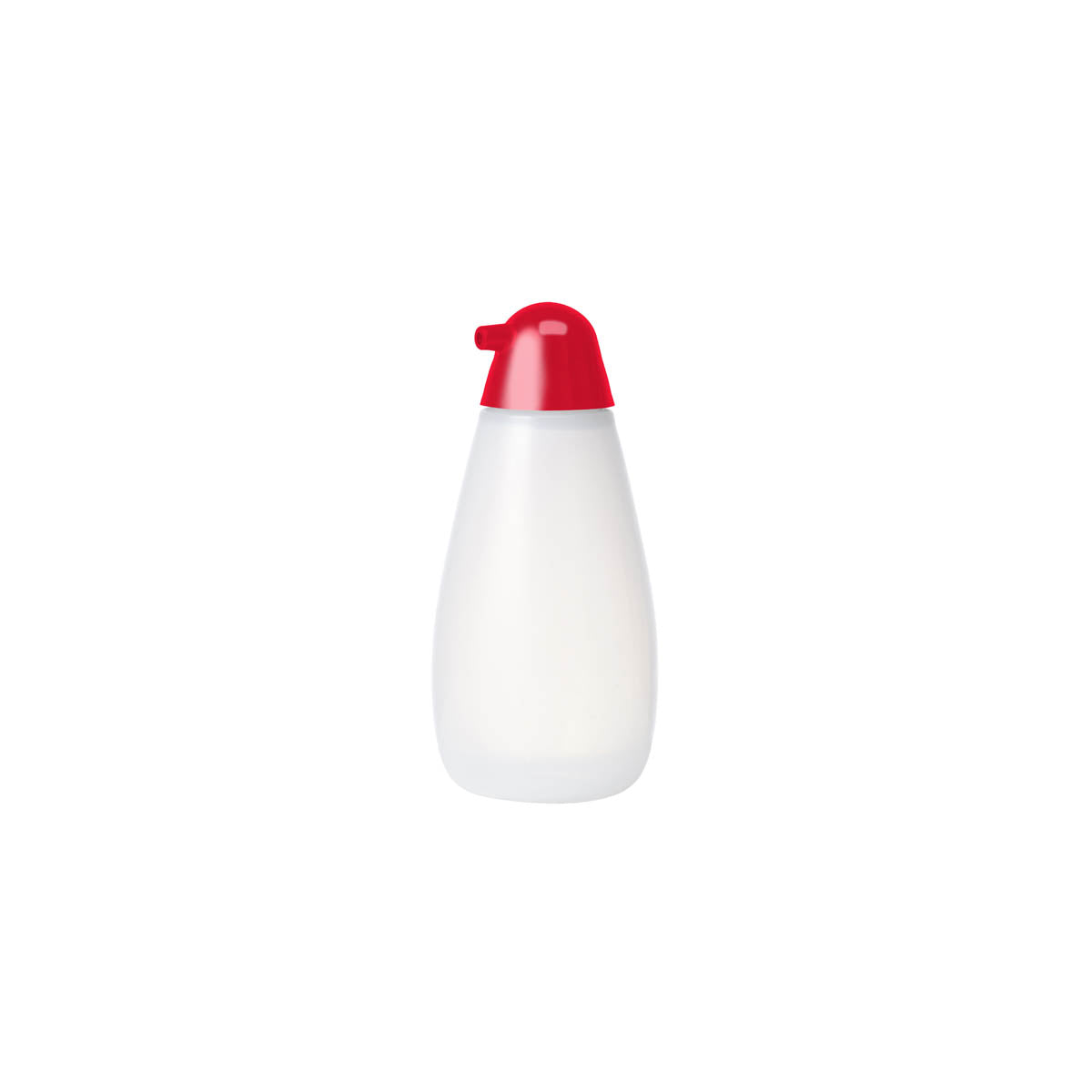 Chef Inox Squeeze Bottle with Oil Pourer - Red Cap, 300ml, Box of 10 ...