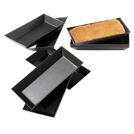 Matfer Bourgeat Exopan Friand Mould - 98mm, Non-Stick,Pack of 25 ...