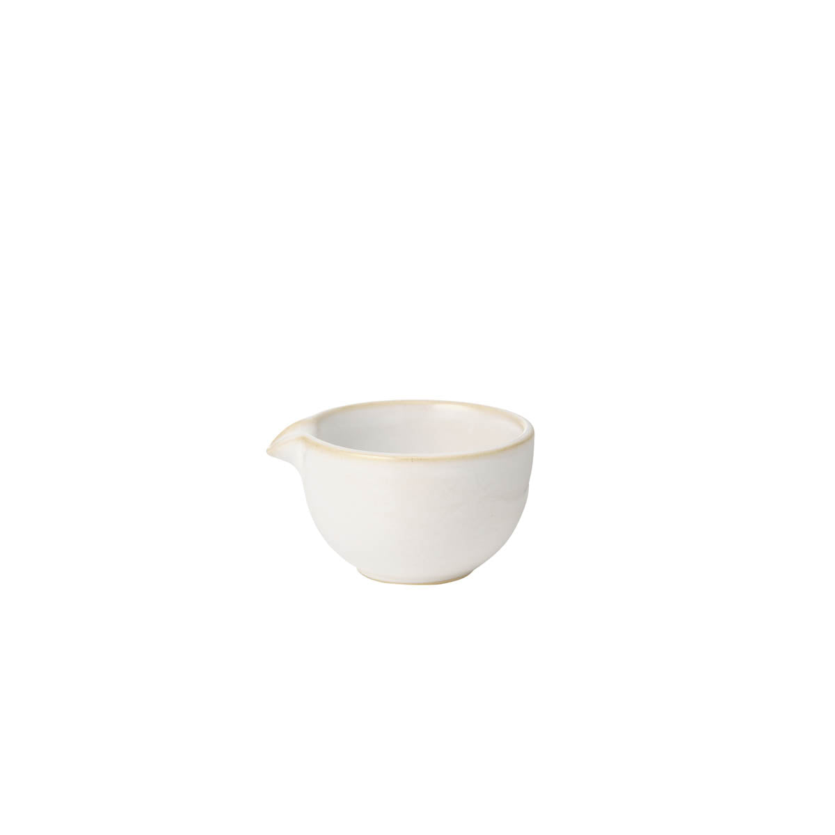 Tablekraft Urban Serve Service Bowl with Spout - 105x93x56mm, White, B ...
