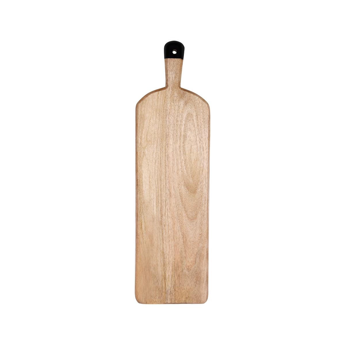 Chef Inox Mangowood Rectangular Serving Board with Handle 700x200x40mm ...