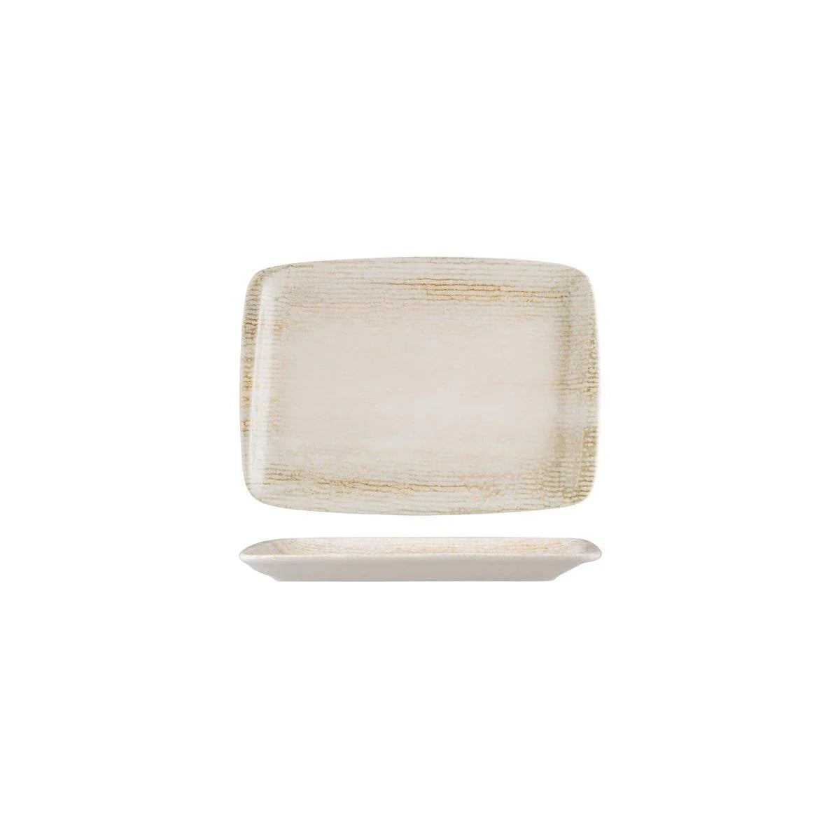 Bonna Patera Rectangular Platter 233x165x20mm (Box of 12) – Kitchenly