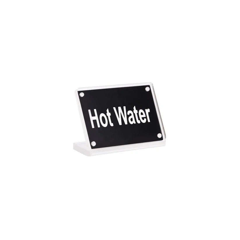 Chef Inox Buffet Sign Acrylic with Magnet Plate - Hot Water – Kitchenly