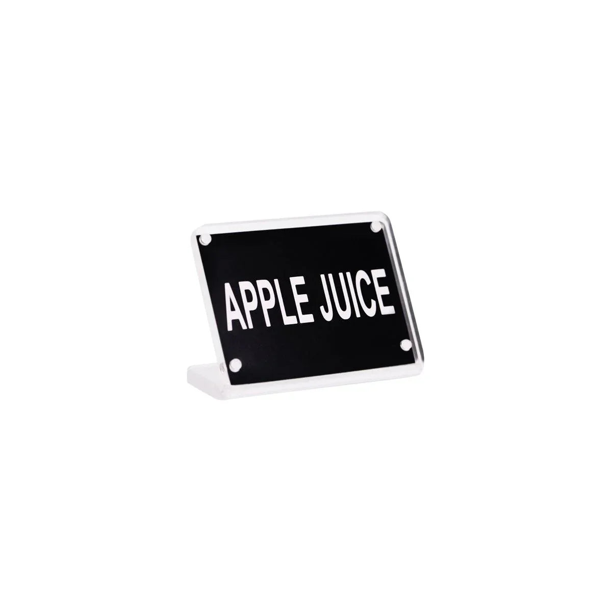 Chef Inox Buffet Sign Acrylic with Magnet Plate - Apple Juice – Kitchenly