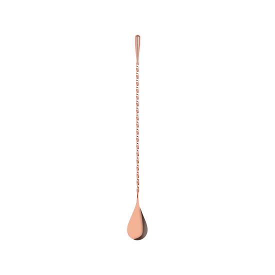 Zanzi Teardrop Bar Spoon 300mm Rose Gold – Kitchenly