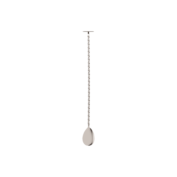 Zanzi Tail Disk Bar Spoon with Muddler 300mm Stainless Steel – Kitchenly